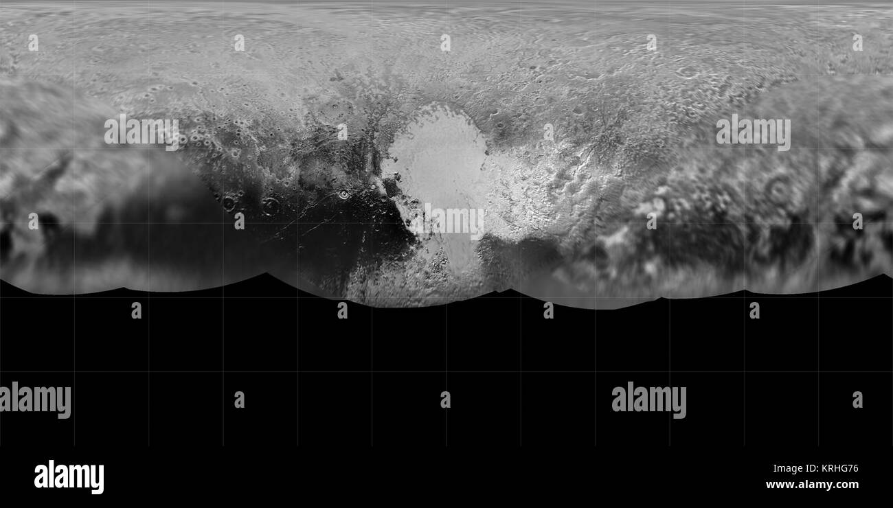 Map of Pluto PS723 HR-g Stock Photo - Alamy
