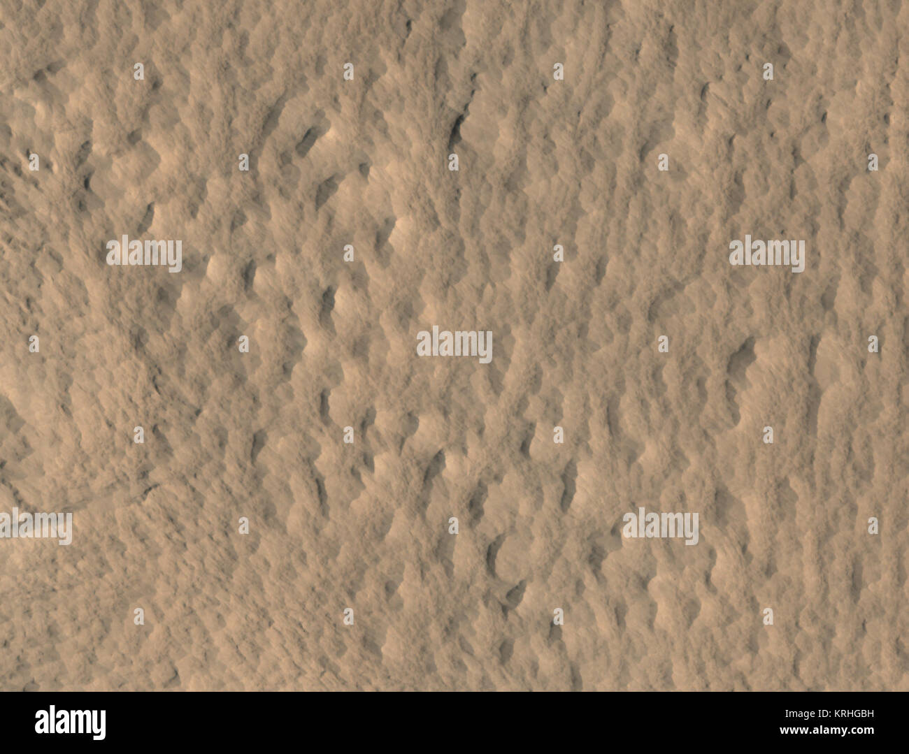 Ridged terrain in Phlegra Montes by HiRISE Stock Photo - Alamy