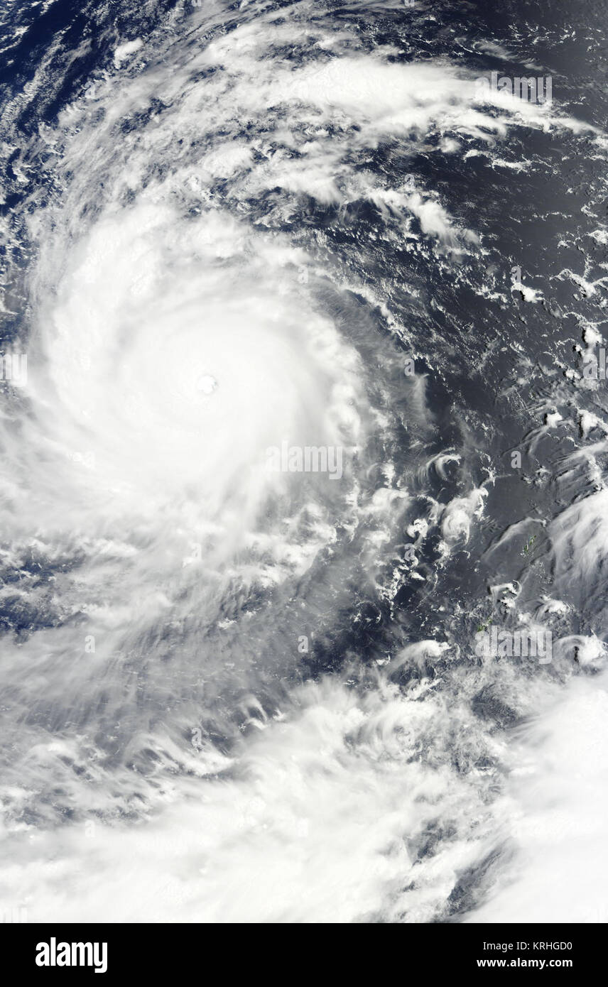 Typhoon soudelor satellite hi-res stock photography and images - Alamy