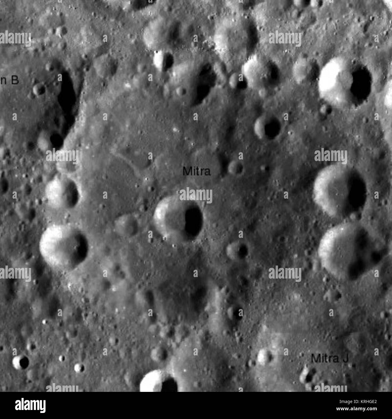 Mitra LROC annotated Stock Photo - Alamy