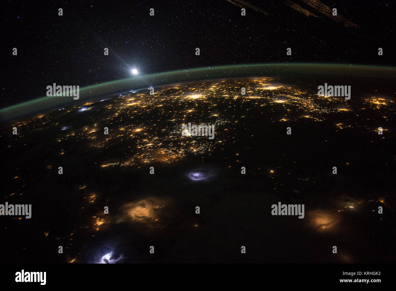 Good Morning From the International Space Station Stock Photo - Alamy