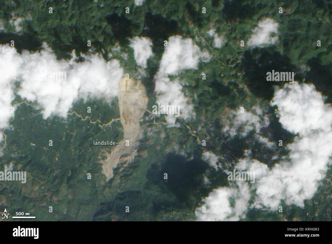 Landslide monitoring hi-res stock photography and images - Alamy