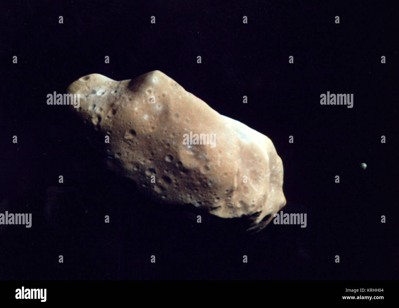 Ida and Dactyl by Galileo (P-44131 Stock Photo - Alamy