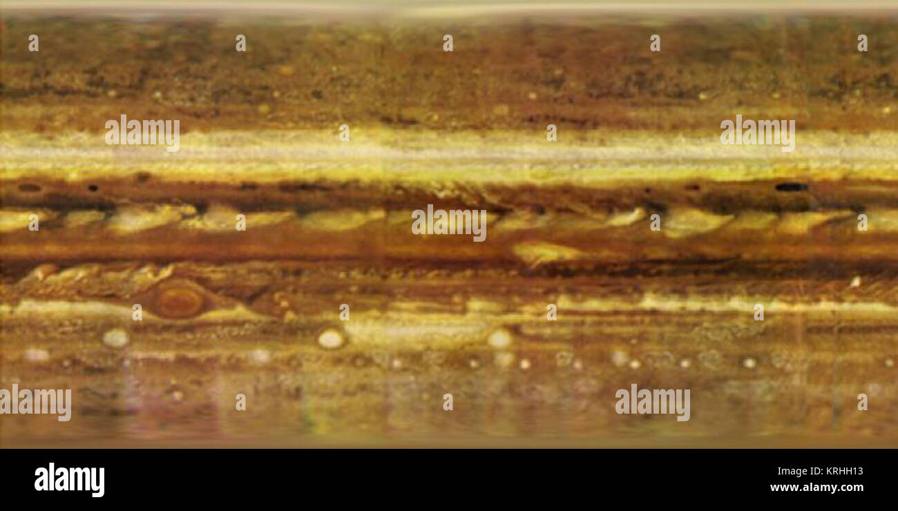 Jupiter Map 28badly processed29 Stock Photo - Alamy