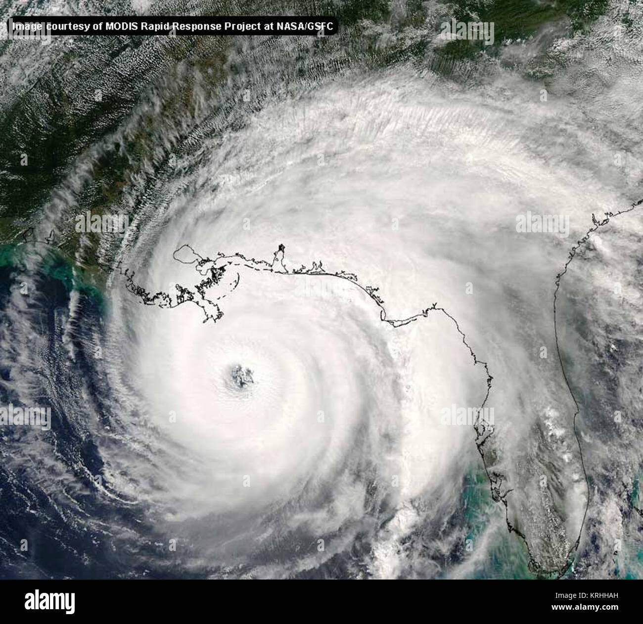 Hurricane Ivan in Gulf Coast Stock Photo - Alamy