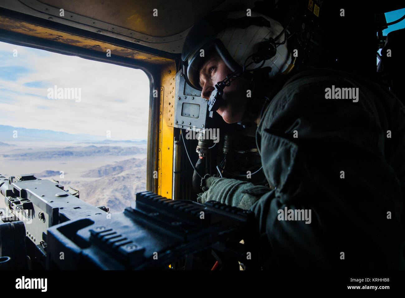 Lance Cpl. Chase R. Toms, crew chief, Heavy Helicopter Squadron 465 ...