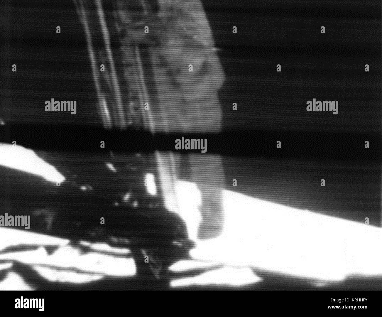 Apollo 11 first step Stock Photo - Alamy