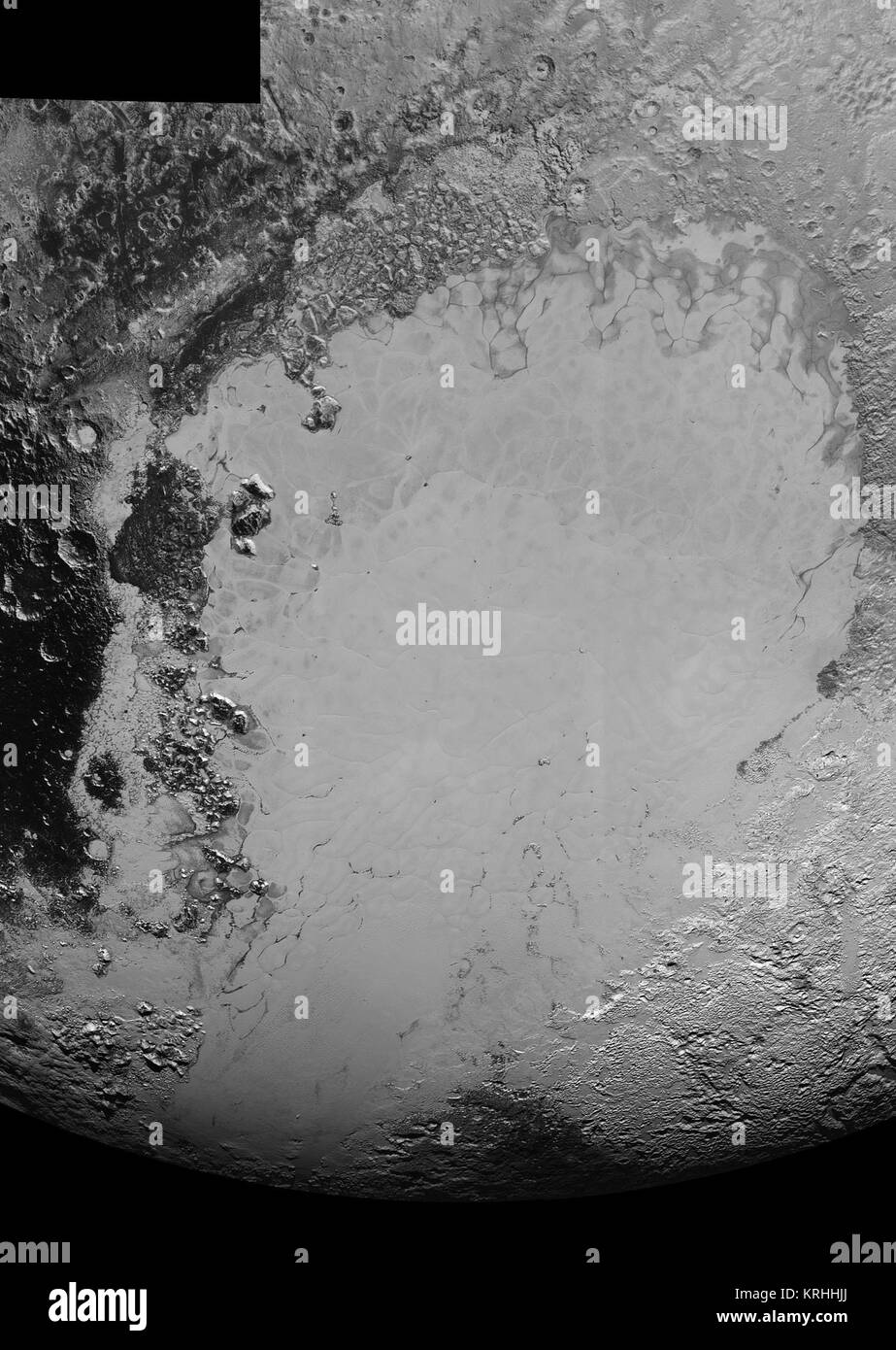converted PNM file PIA19936 - Sputnik Planum region on Pluto Stock ...