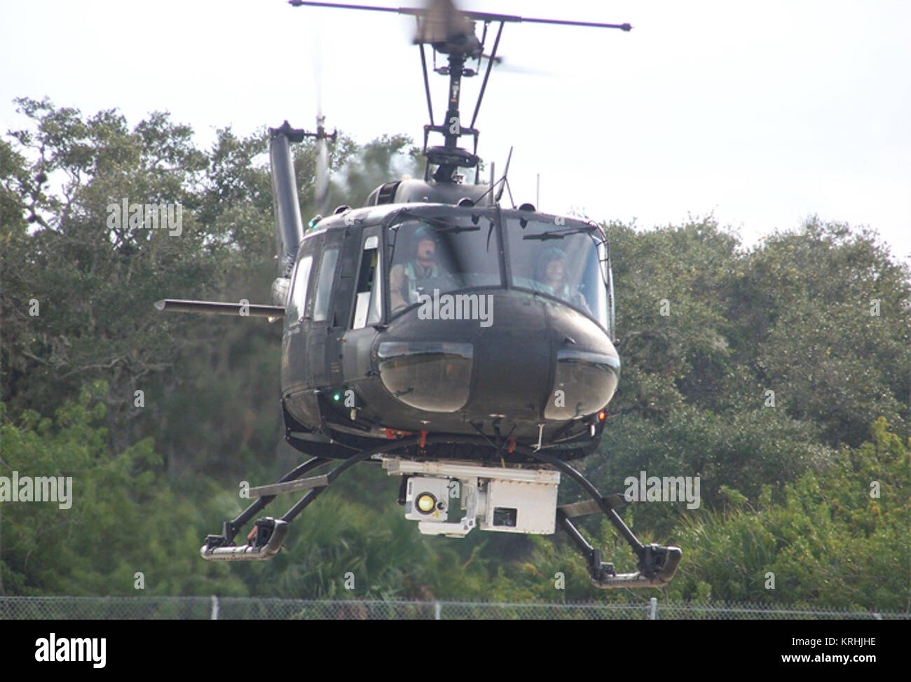 Using a helicopter to test the ALHAT equipment Stock Photo - Alamy