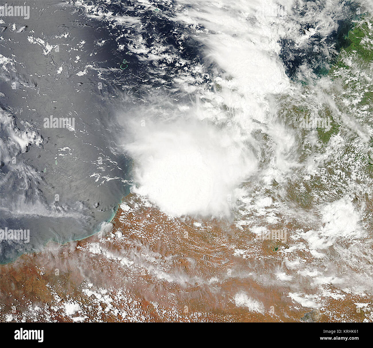 Tropical Low 08U (Tropical Cyclone Dominic) - 23 January 2009 Stock ...