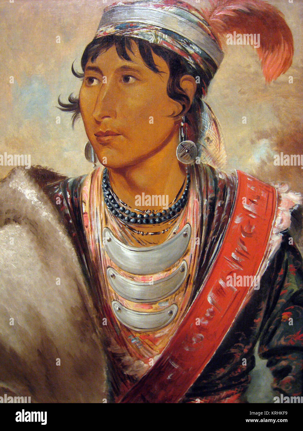 George Catlin Seminole Indian Stock Photo - Alamy