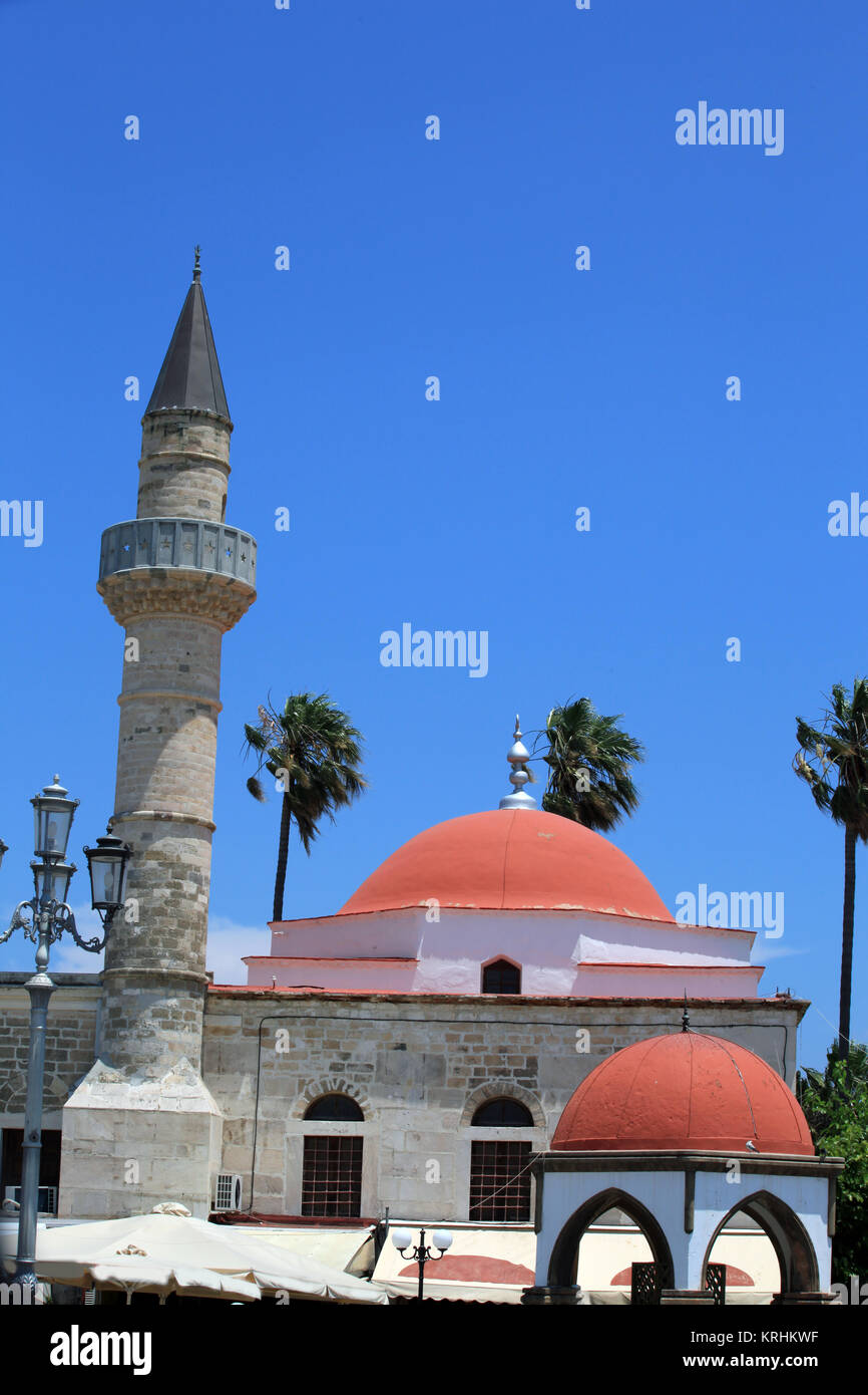 Mosque in the city of Kos . Kos island, Dodecanese Stock Photo - Alamy