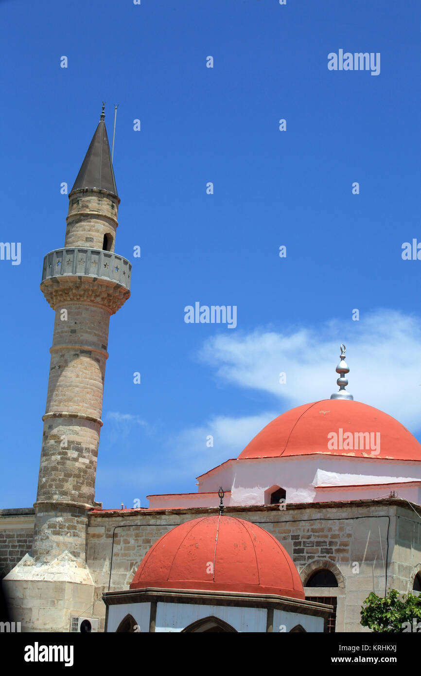 Mosque in the city of Kos . Kos island, Dodecanese Stock Photo - Alamy