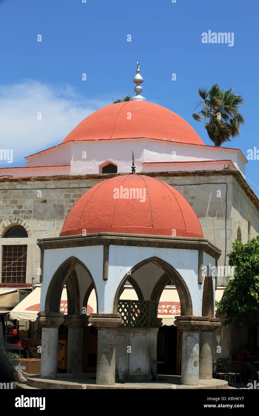Mosque in the city of Kos . Kos island, Dodecanese Stock Photo - Alamy