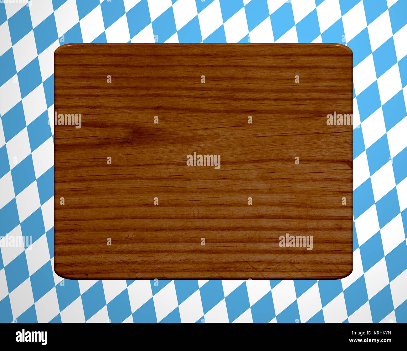 wooden board on diamond pattern Stock Photo - Alamy