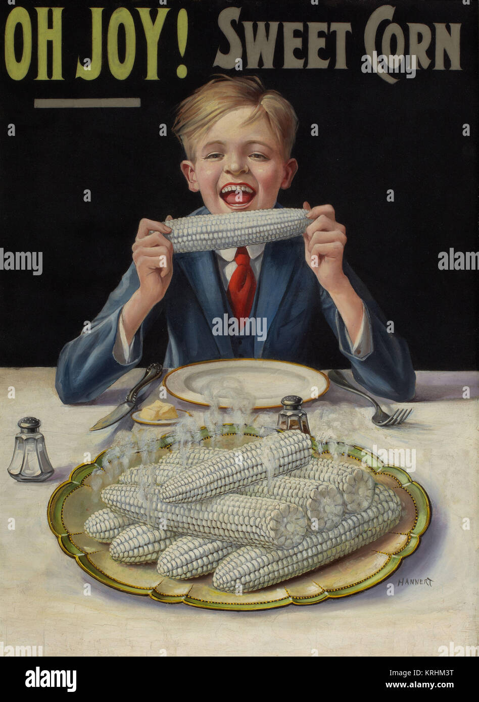 Oh Joy! Sweet Corn Stock Photo - Alamy