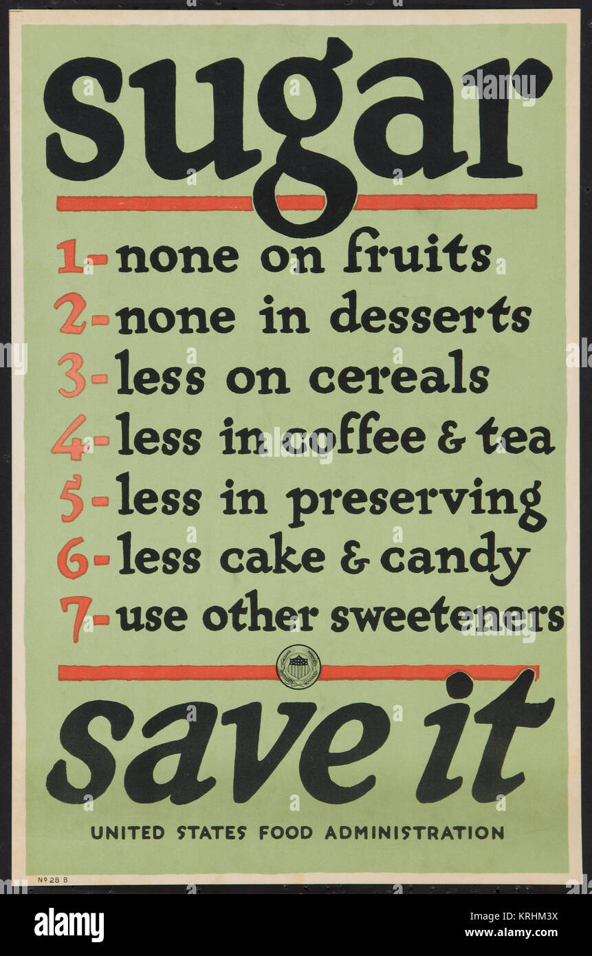 Sugar… Save It Stock Photo - Alamy