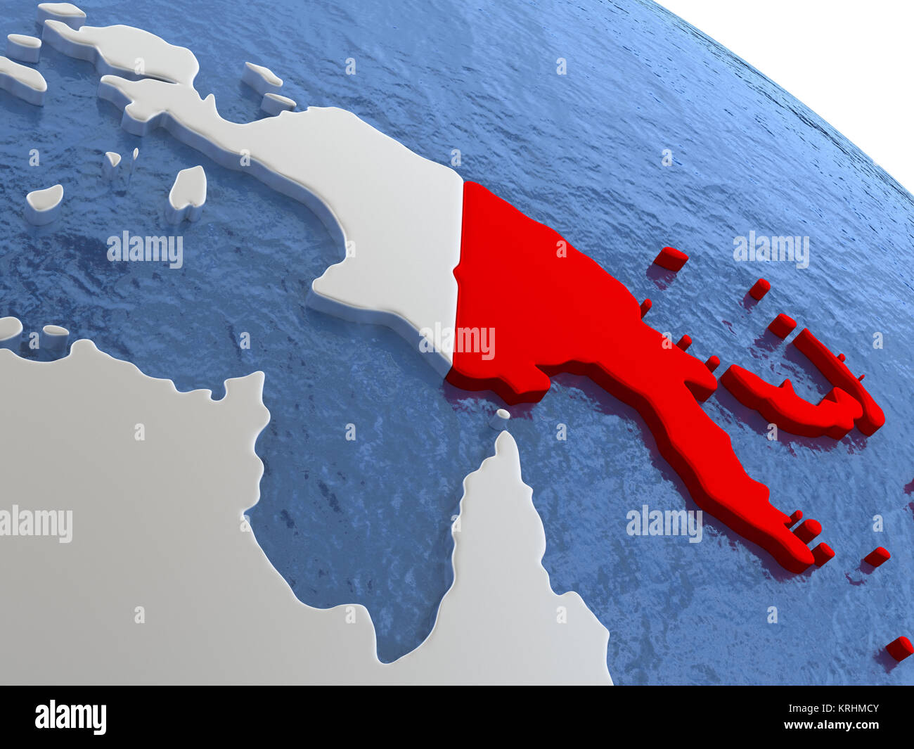 Political Map Of Papua New Guinea Ezilon Maps