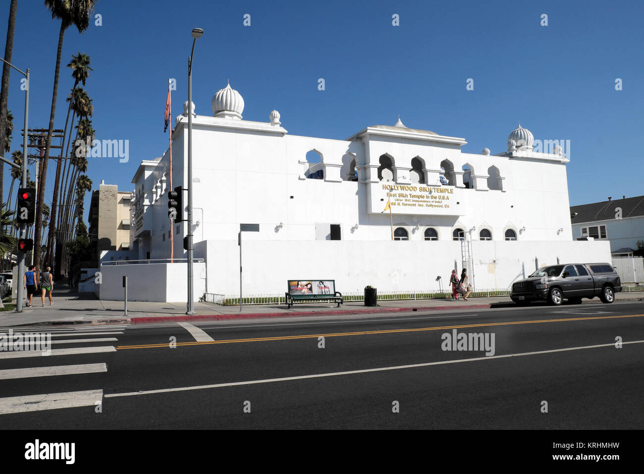 Hollywood Sikh Temple on Vermont Avenue in the Los Feliz neighbourhood ...