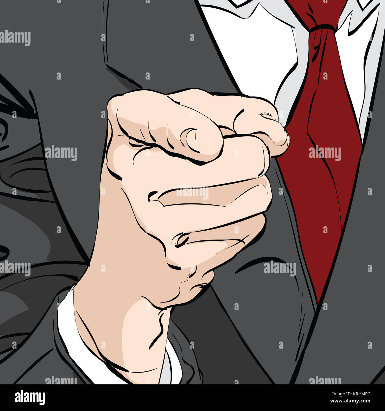 vector pointing finger Stock Photo - Alamy