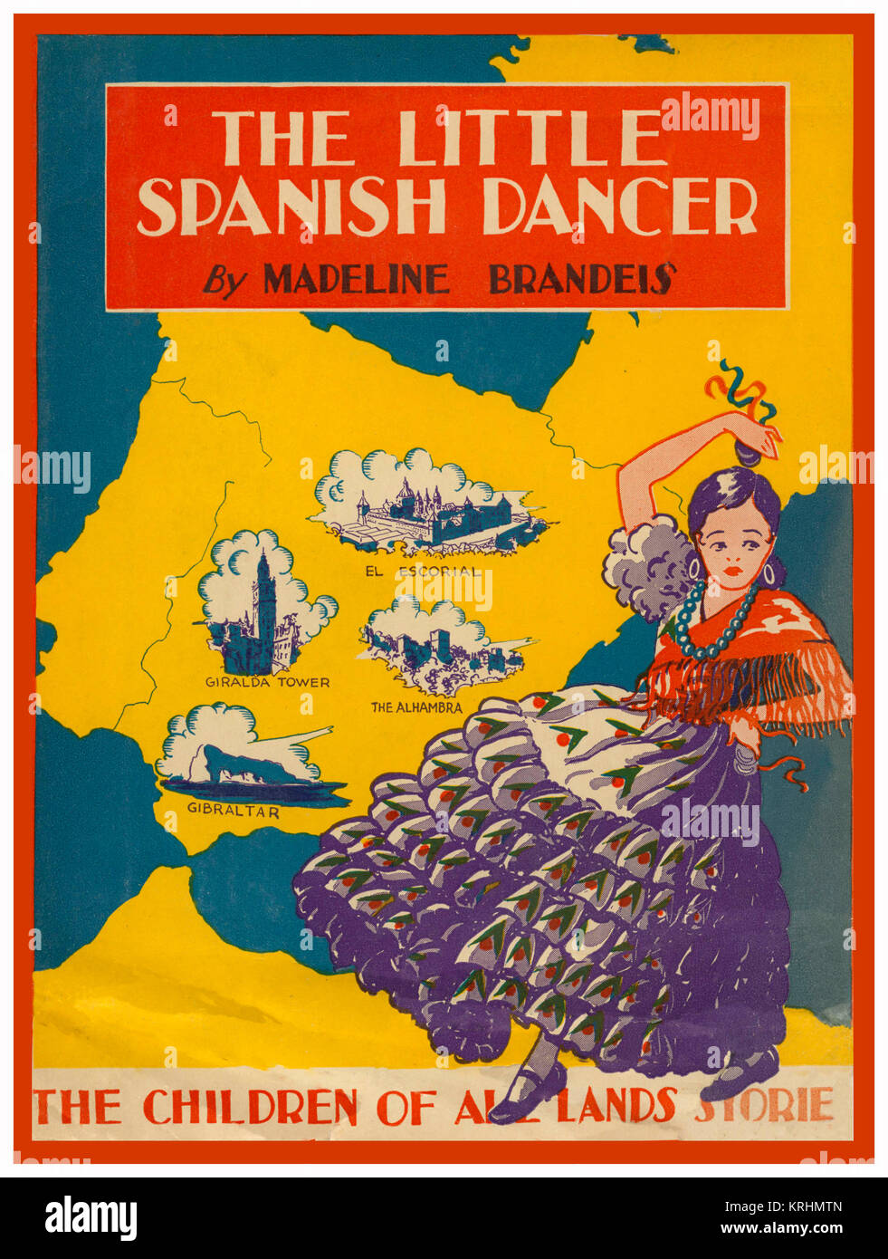 The Little Spanish Dancer Stock Photo - Alamy