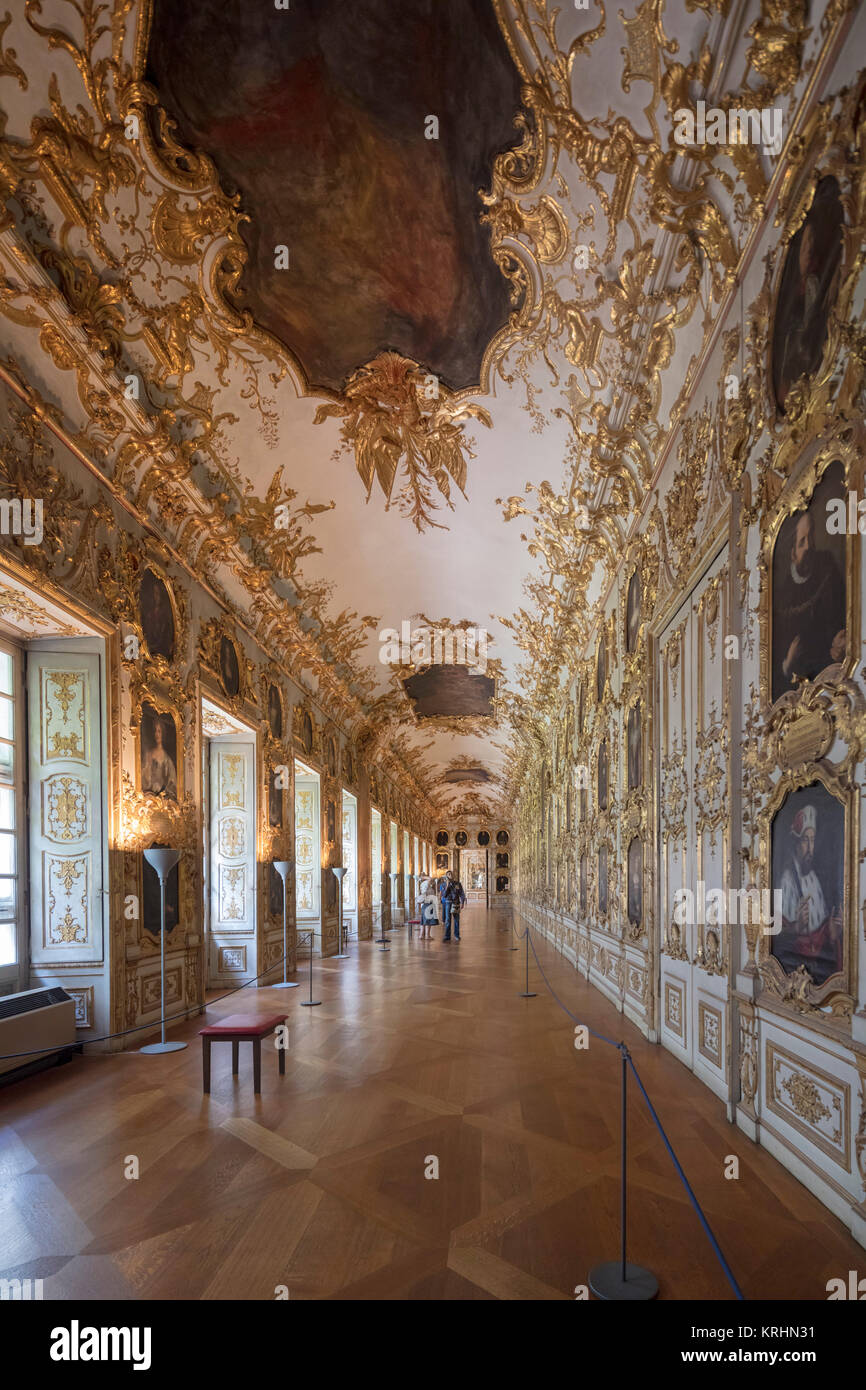 The Ancestral Gallery, Ahnengallerie (1726–1731), The Residenz, royal ...