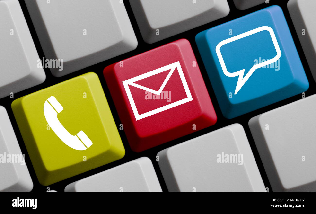 Hotline icon blue internet button hi-res stock photography and images ...