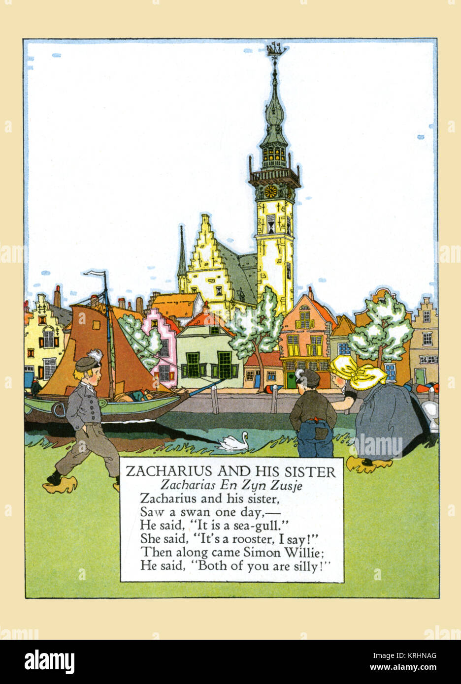 Zacharius and His Sister Stock Photo - Alamy