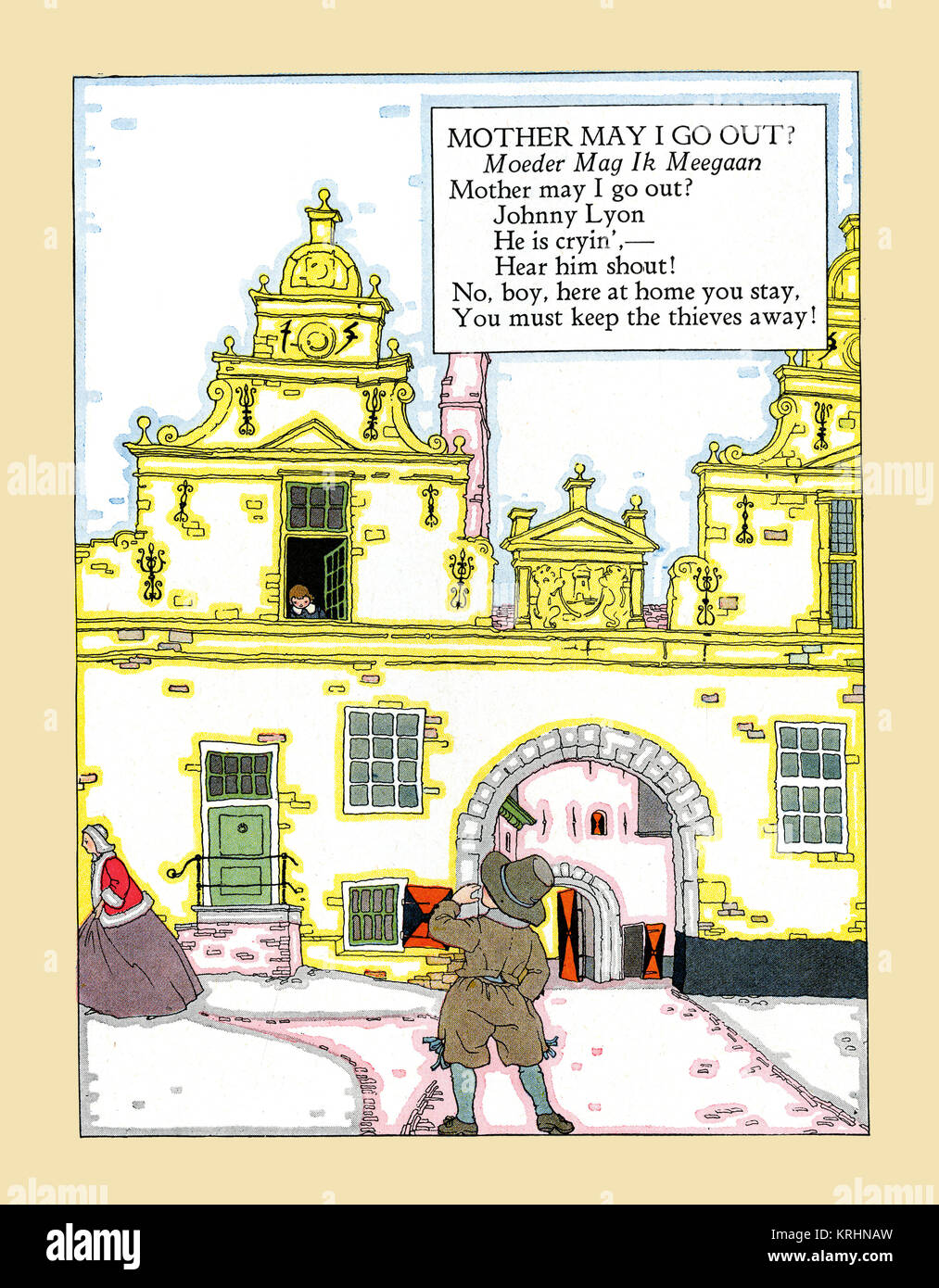 Mother May I go Out Stock Photo - Alamy