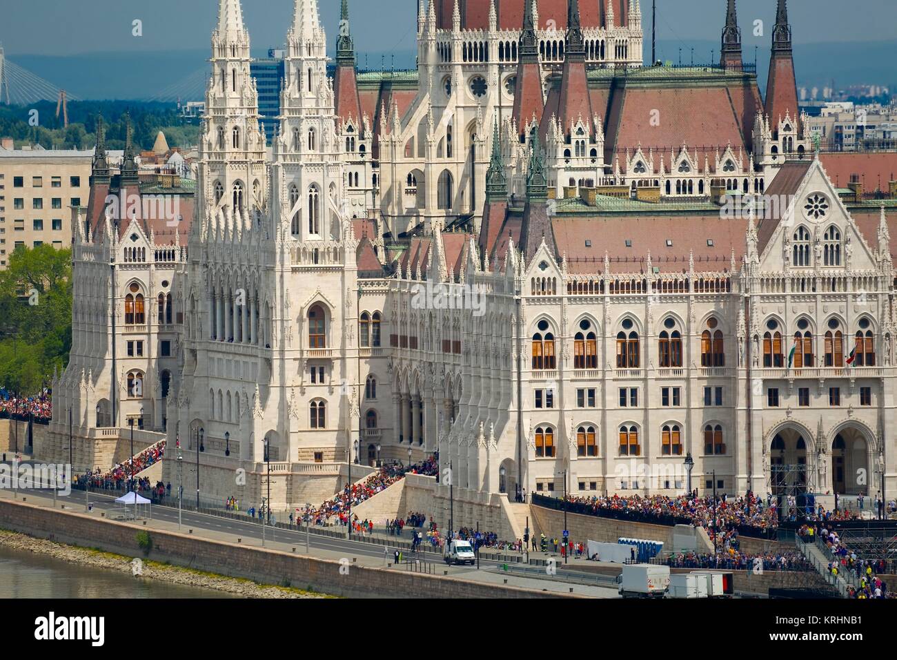 Parliament Building in Budapest Stock Photo - Alamy
