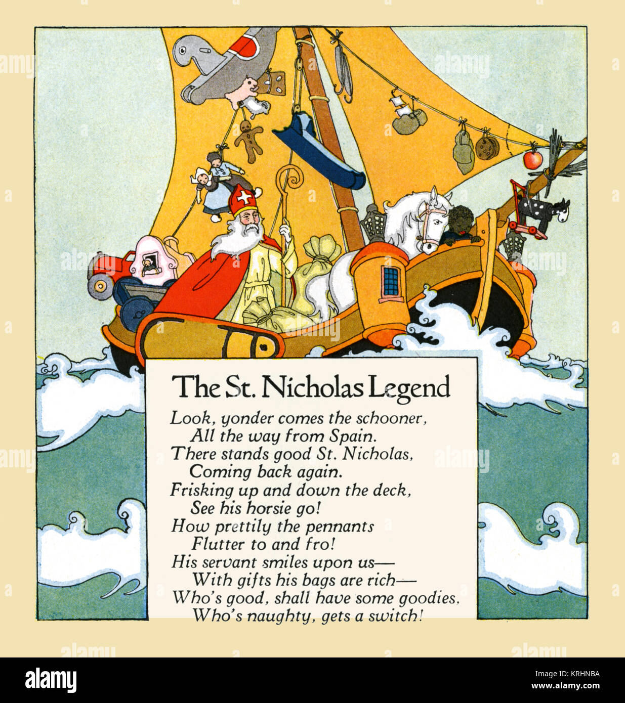 The St. Nicholas Legend Stock Photo - Alamy