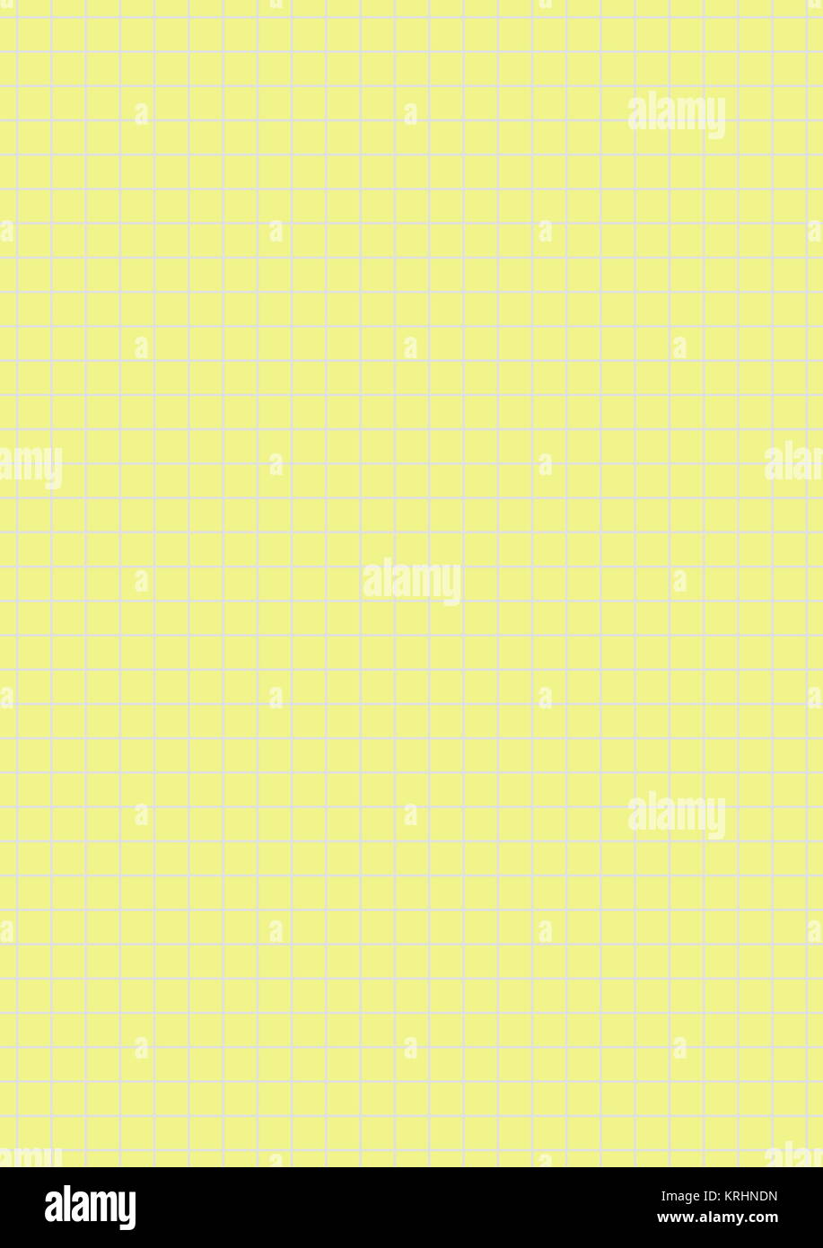 background: yellow squared paper Stock Photo - Alamy