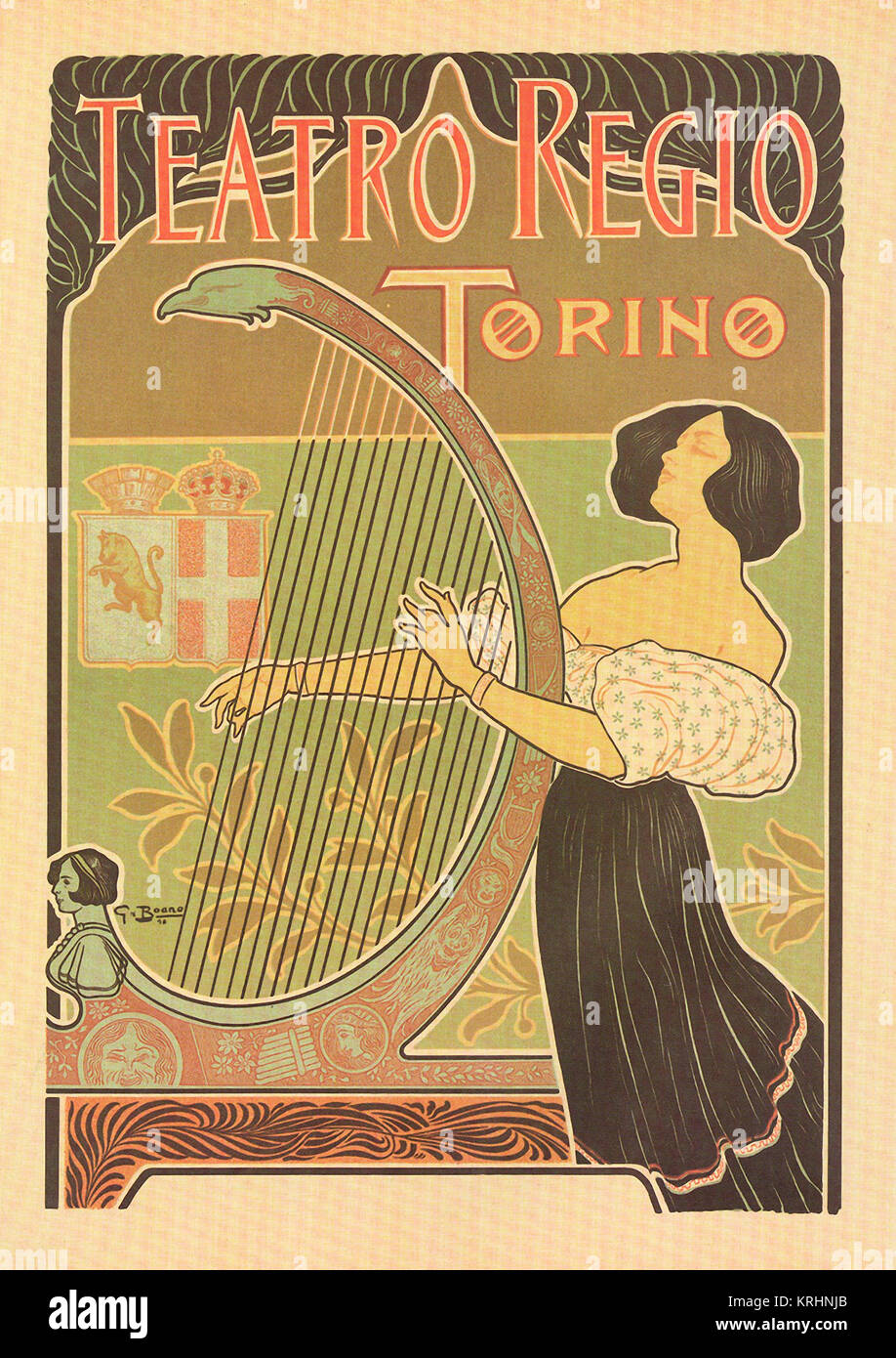 Teatro Regio of Torino Stock Photo - Alamy