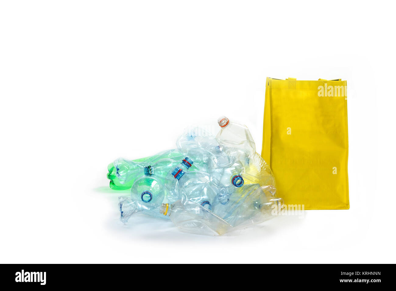 Recycling of plastic waste concept Stock Photo - Alamy