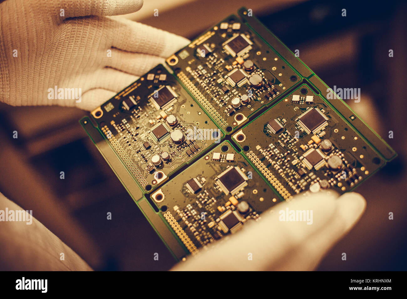 Colour photo of circuit board hi-res stock photography and images - Alamy
