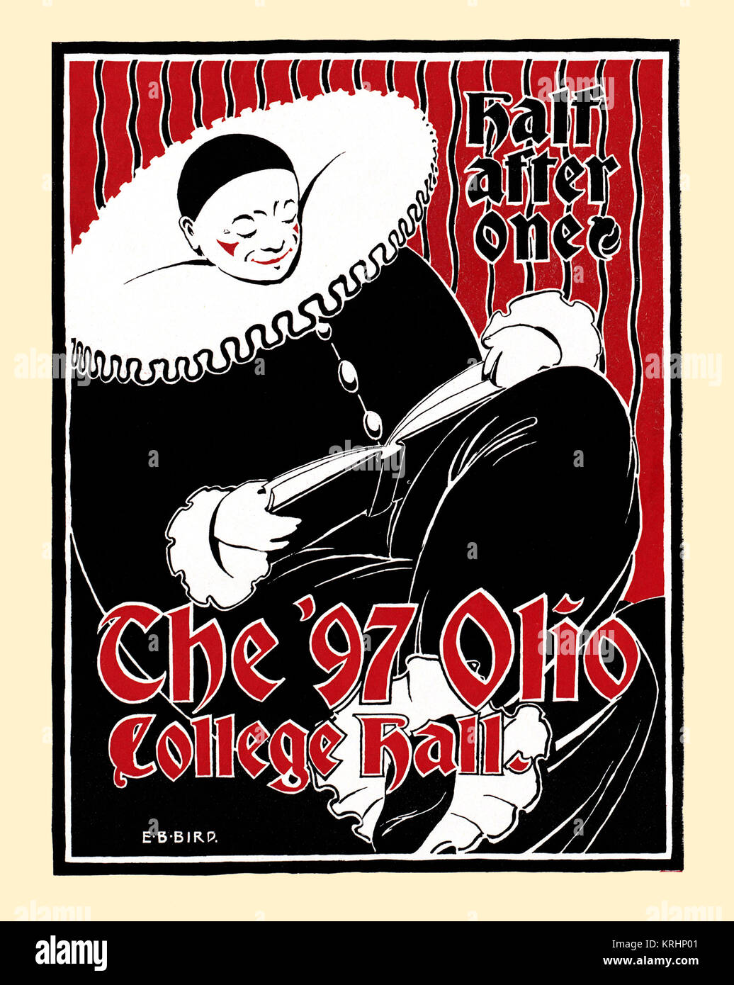 Clown reading hi-res stock photography and images - Alamy