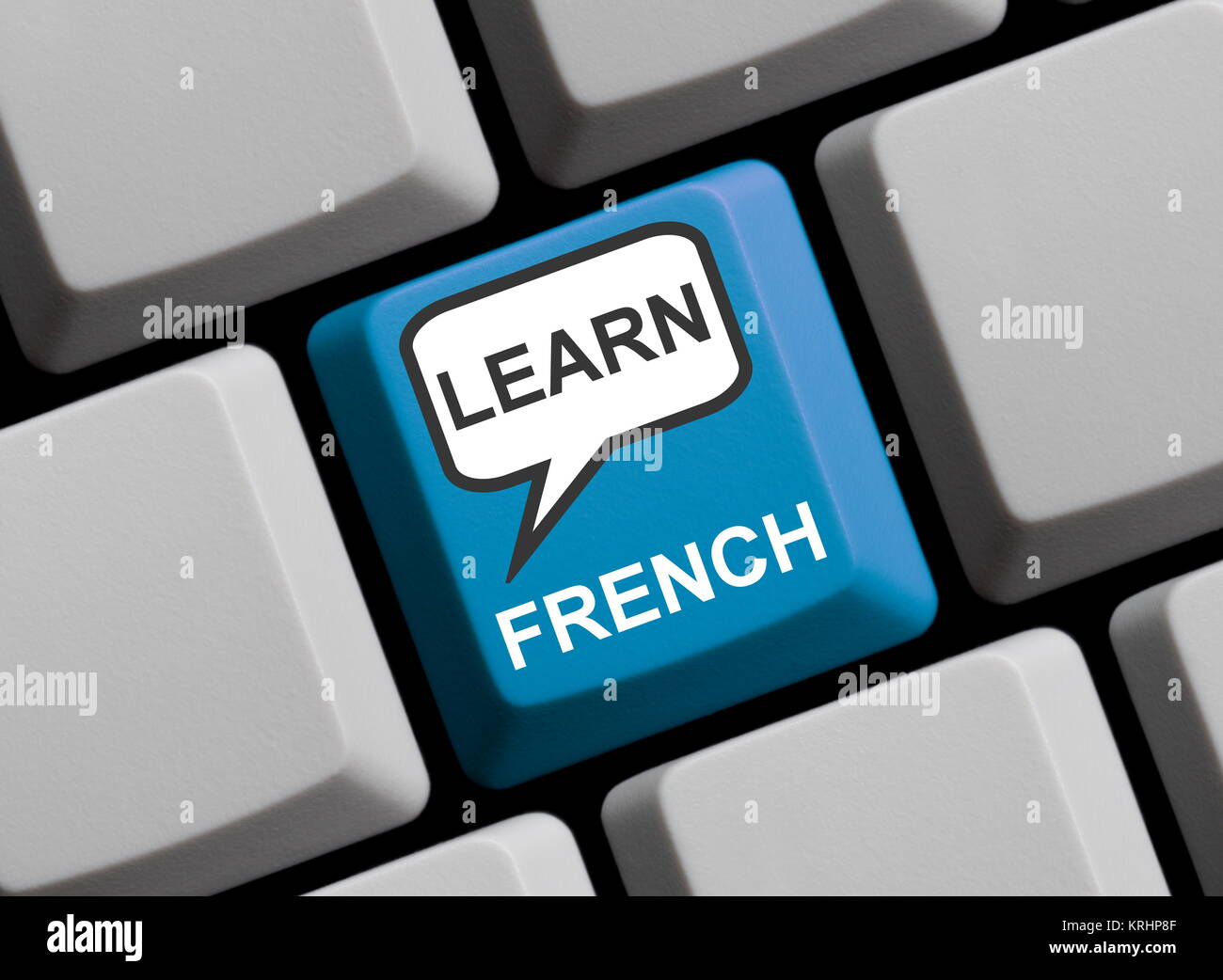 learn french online Stock Photo - Alamy