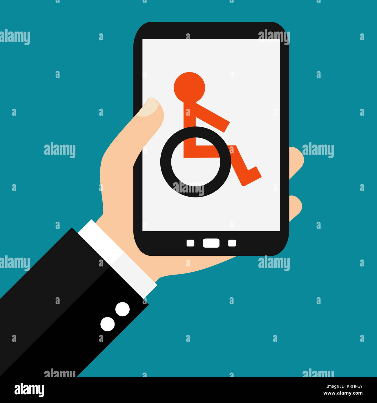 Mobile app users black hi-res stock photography and images - Alamy