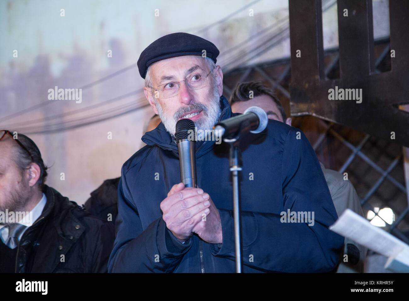 Roma, Italy. 19th Dec, 2017. Riccardo Di Segni, Chief Rabbi of the ...