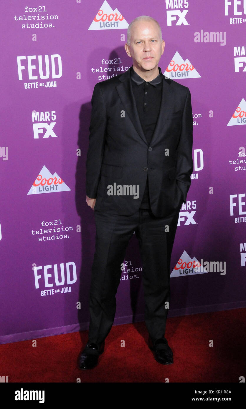 HOLLYWOOD, CA - MARCH 01: Producer Ryan Murphy attends the premiere of ...