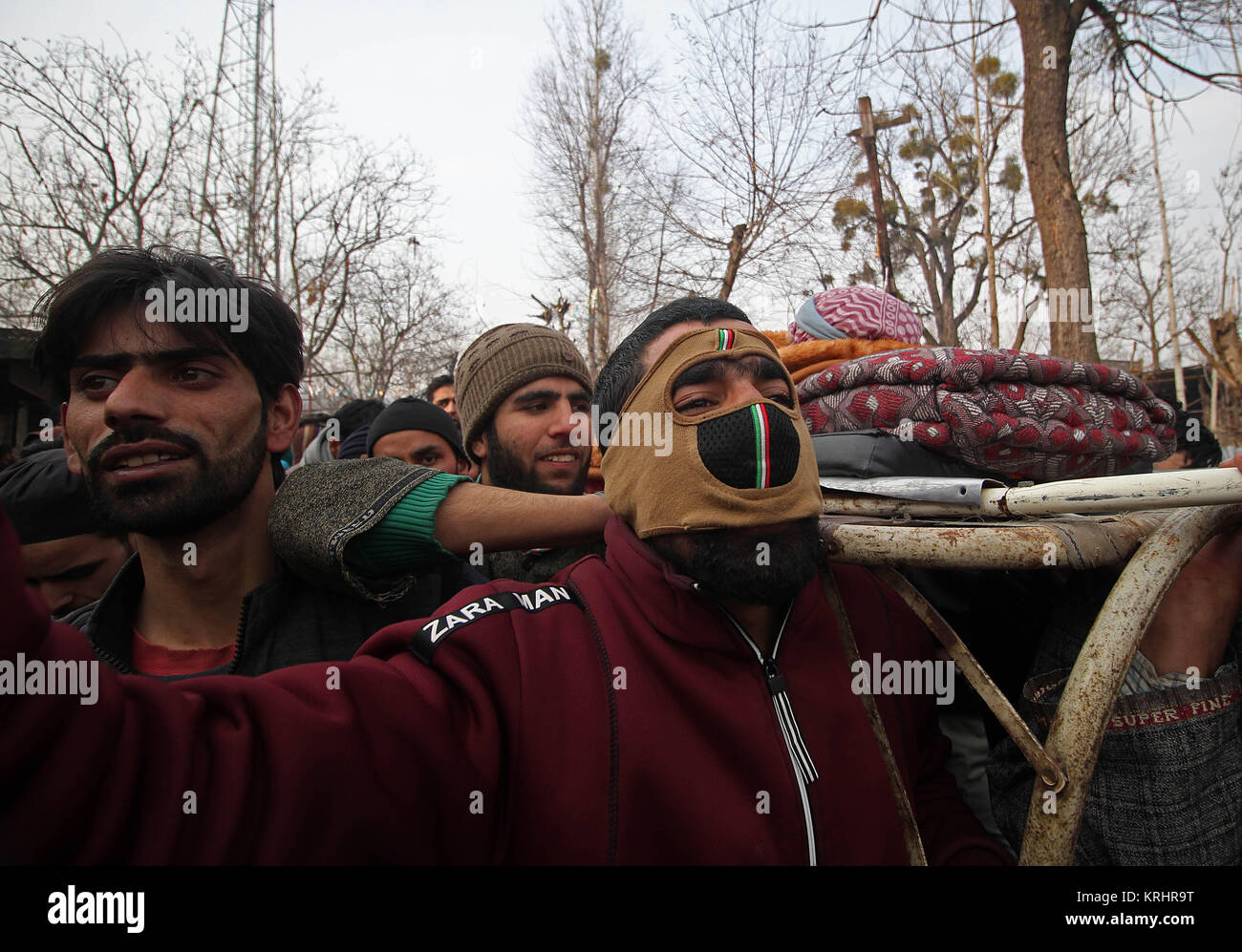 India. 19th Dec, 2017. (EDITORS NOTE: Image depicts death) Villager ...