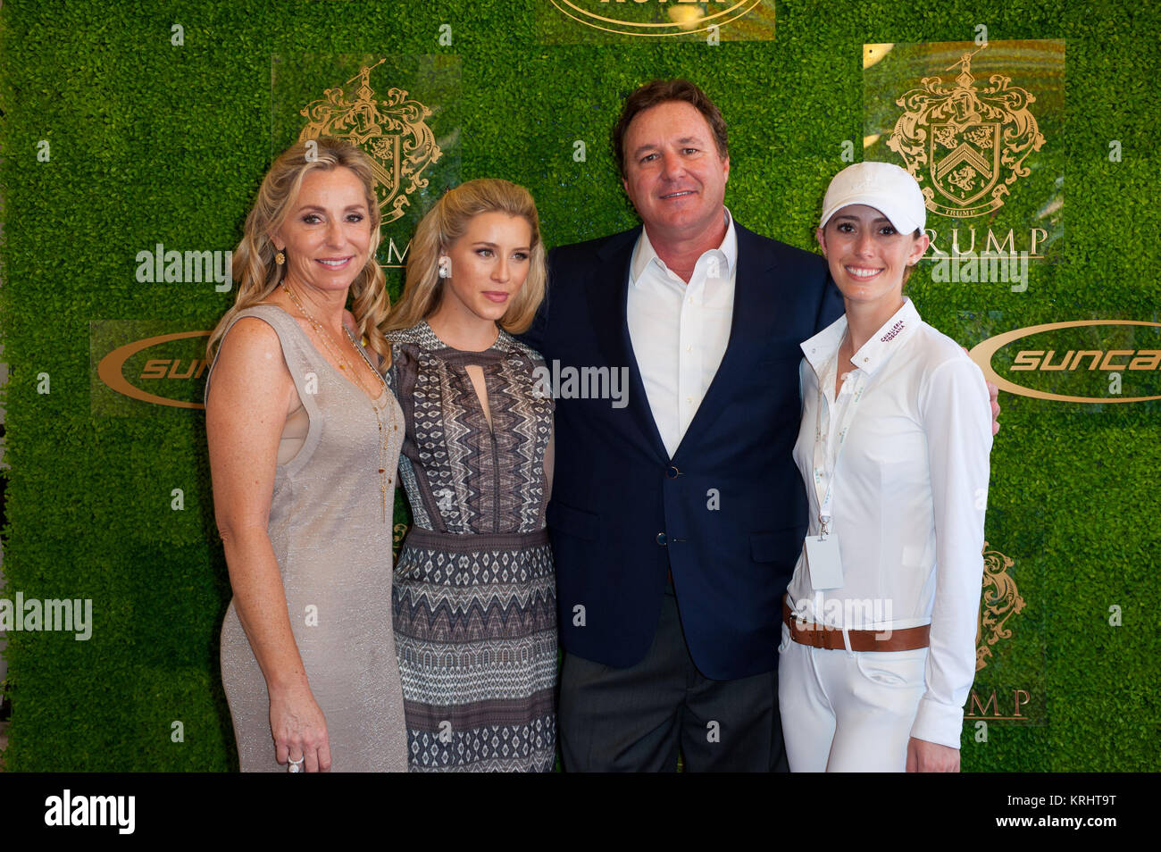 PALM BEACH, FL - JANUARY 04: Katherine Bellisimo, Paige Bellisimo, Mark ...