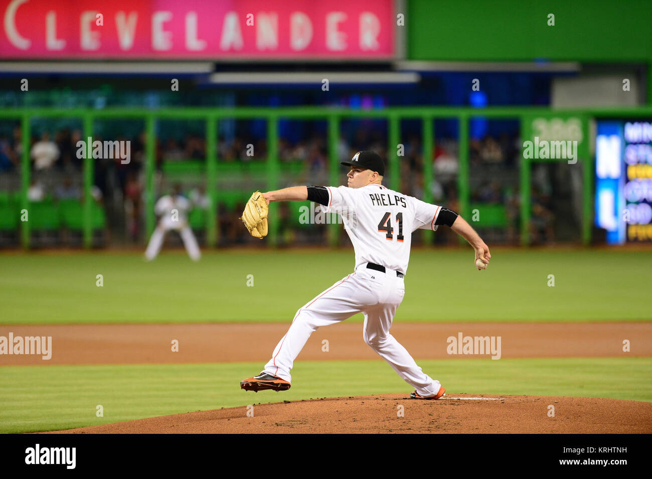 MIAMI, FL - JUNE 15: David Phelps during the New York Yankees game ...