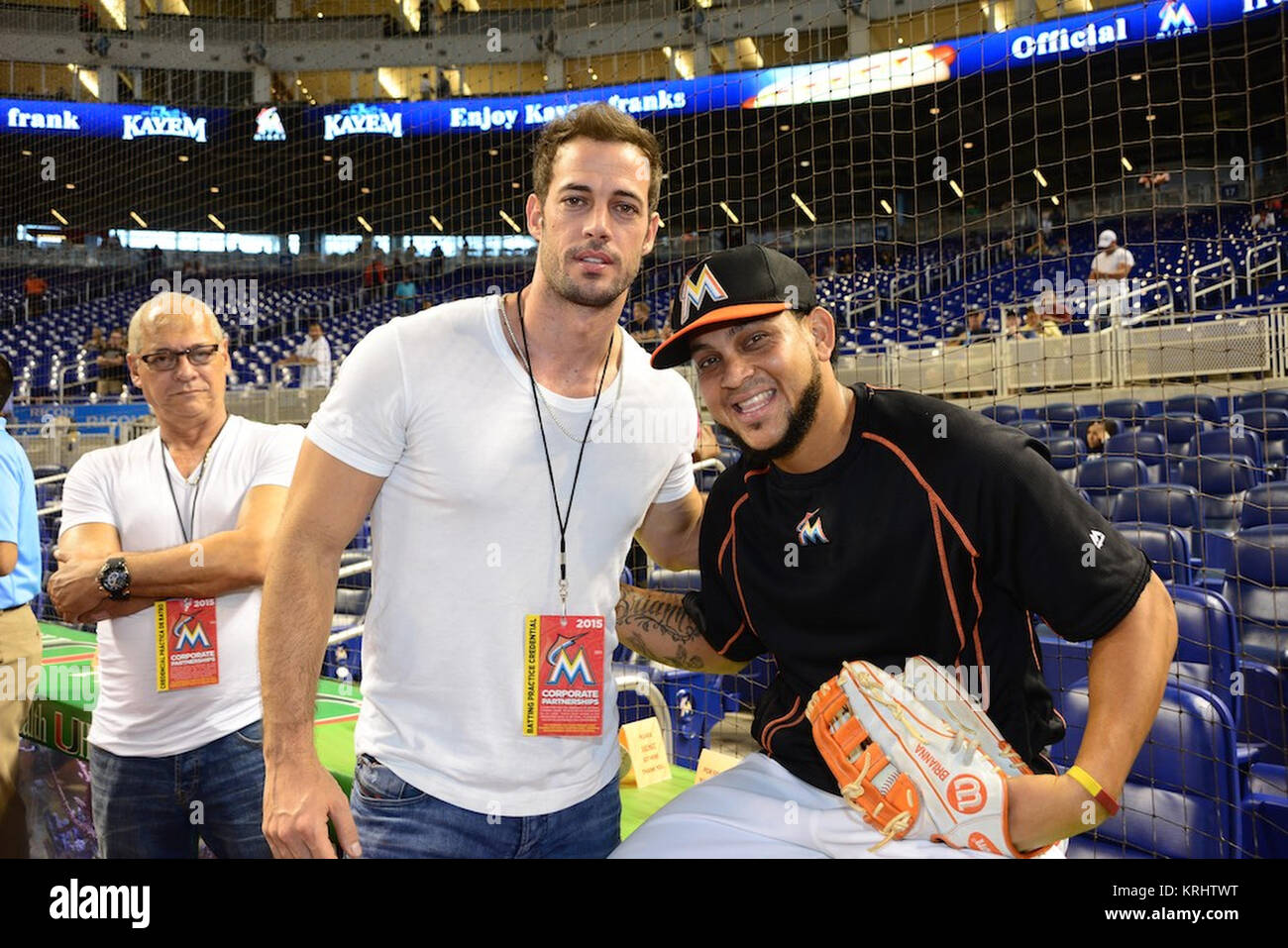 MIAMI, FL - JUNE 16: Actor William Levy during practice before action ...