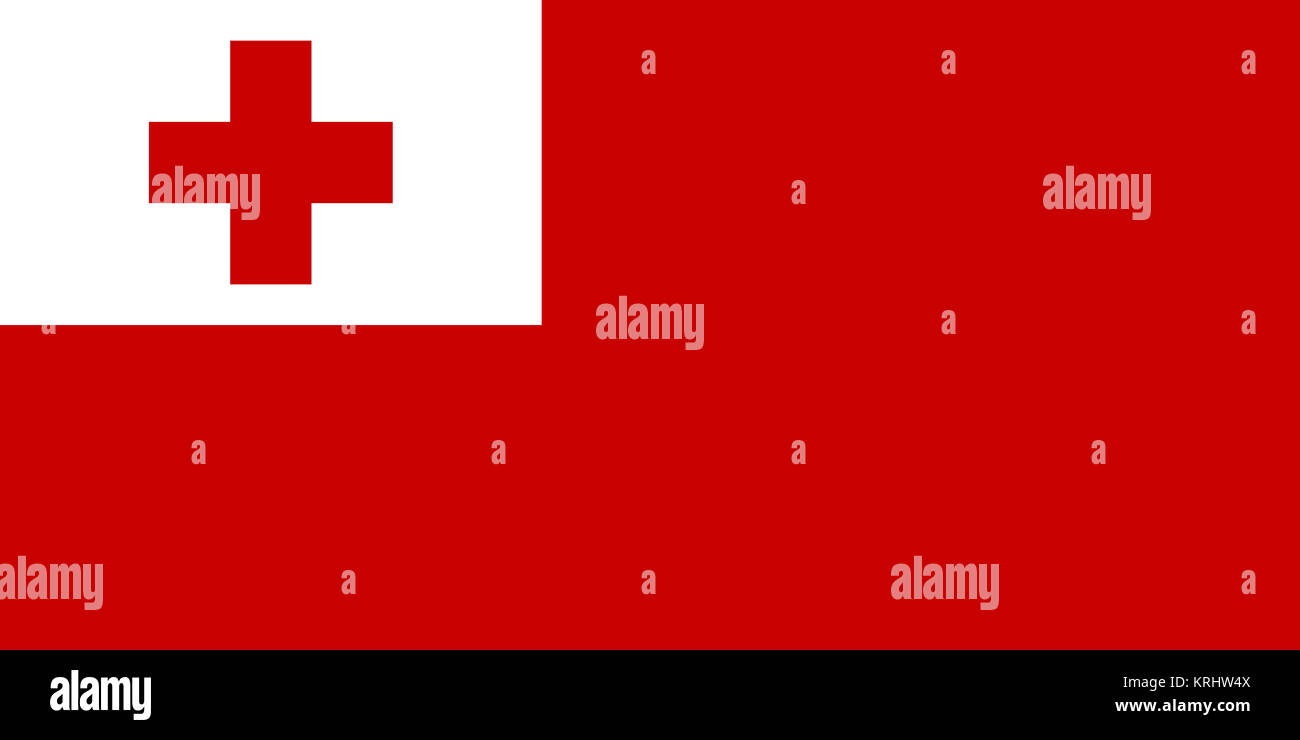 Tonga flag official colors hi-res stock photography and images - Alamy