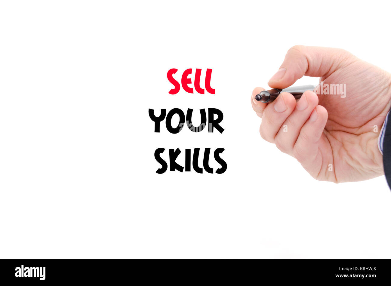 Sell your skills text concept Stock Photo - Alamy Sell your skills text concept Stock Photo - Alamy