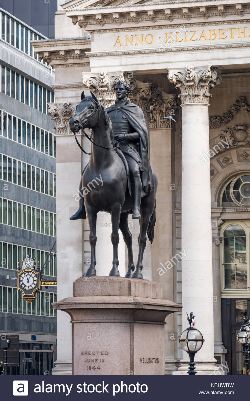 Statue To The Duke Of Wellington High Resolution Stock Photography and ...