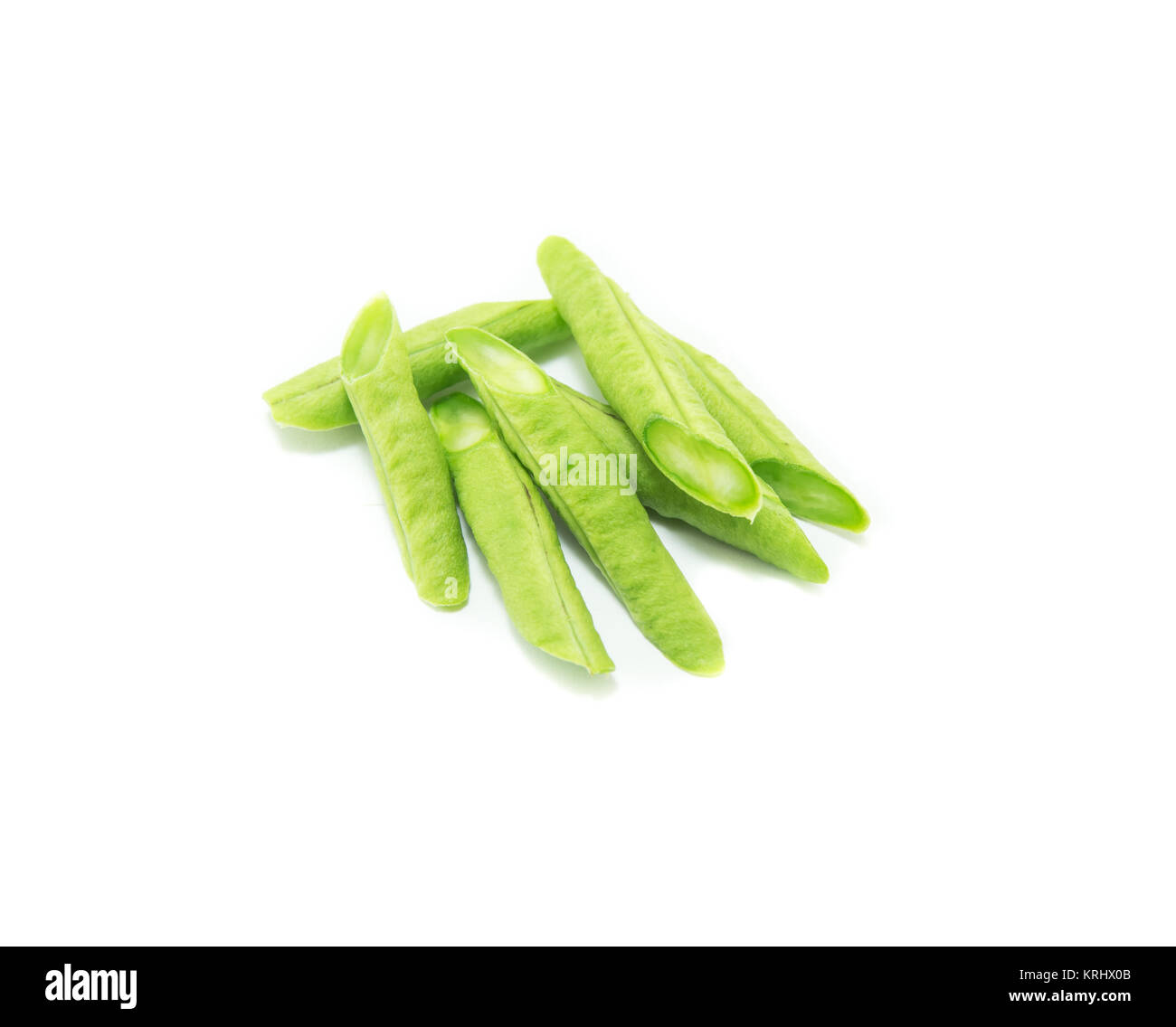 cowpea slice on white background, ready to cook Stock Photo - Alamy