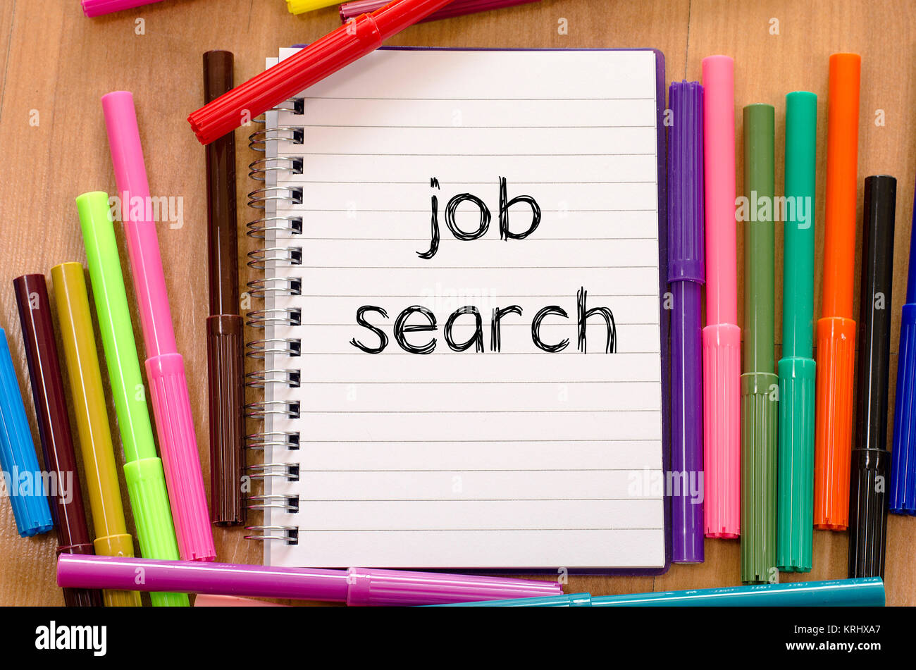 Job search text concept Stock Photo - Alamy