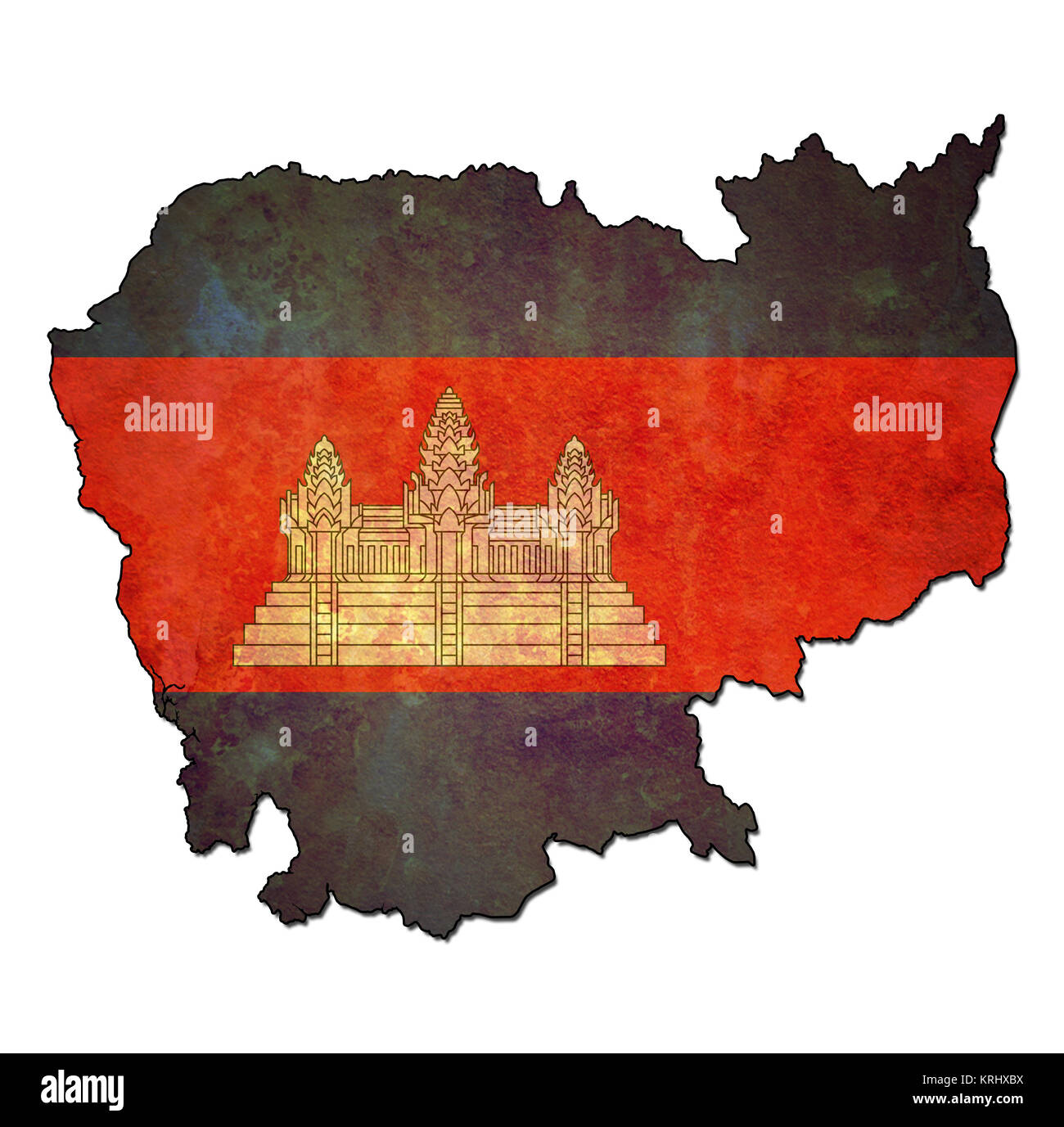 Map cambodia vintage hi-res stock photography and images - Alamy